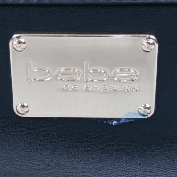 bebe | Bags | Bebe Black Woven Leather Backpack Nwt | Poshmark